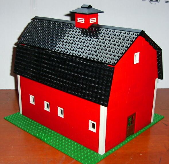 Classic Red Barn LEGO building instructions | Lions Gate Models